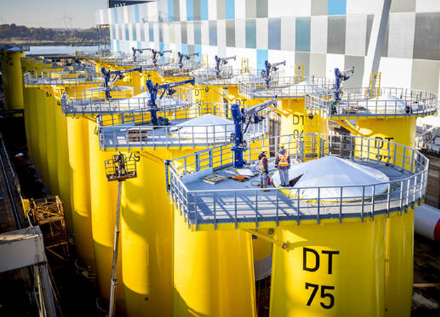 Materials | TP-cover | Transition Pieces | Offshore Wind - TP-cover ApS