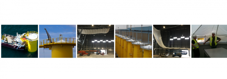 Materials | TP-cover | Transition Pieces | Offshore Wind - TP-cover ApS